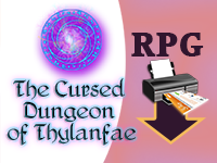 The Cursed Dungeon of Thylanfae - Printable RPG (Full Adventure ...