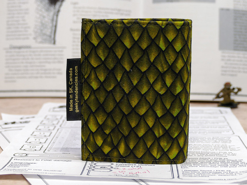 Green Dragonscale Spell Book: 18 or 24 pages – Geeky Tendencies
