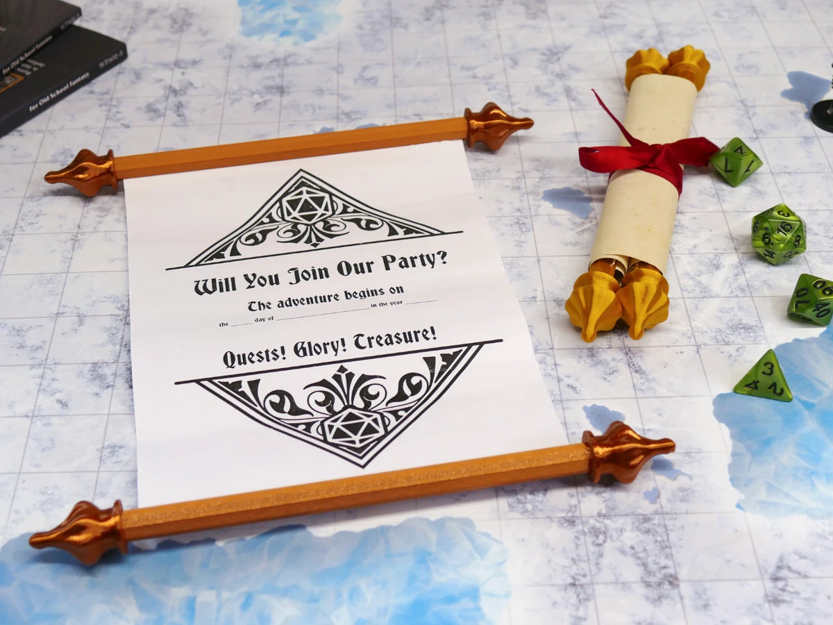 Reusable Scroll Holders - Half Page Size – Geeky Tendencies