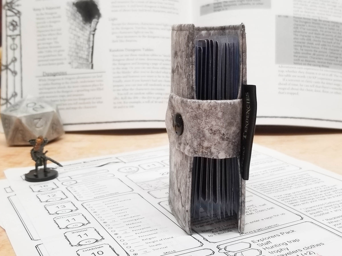Mountain Stone Card Album/Spellbook – Geeky Tendencies